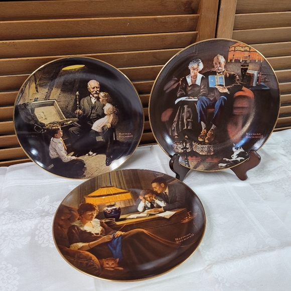 Knowles | Art | Norman Rockwell 983 Knowles Collector Plates | Poshmark